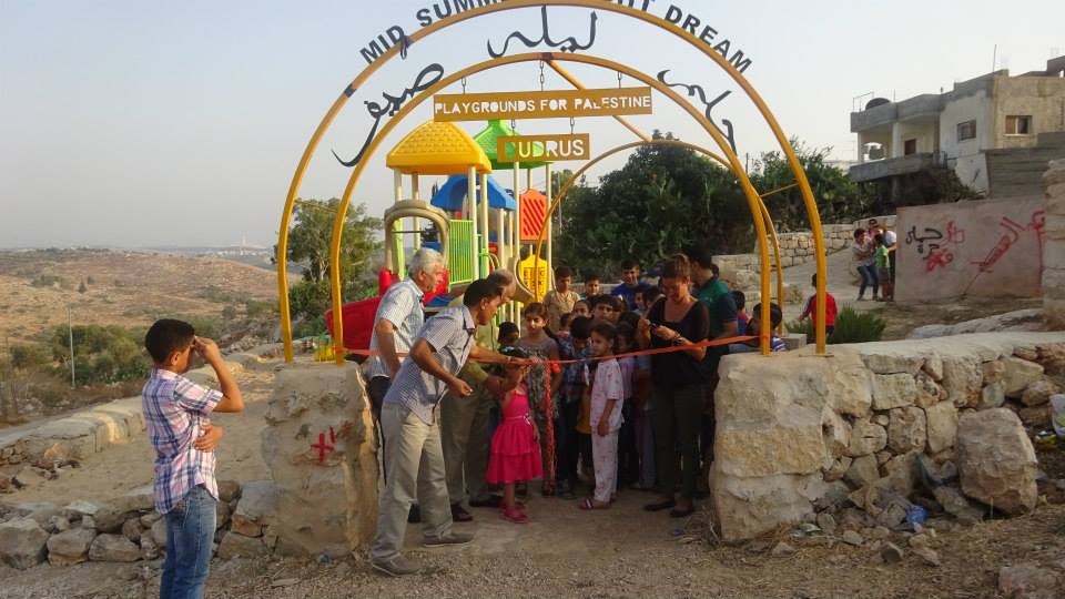 Budrus Opening Ceremony!! - Playgrounds for Palestine