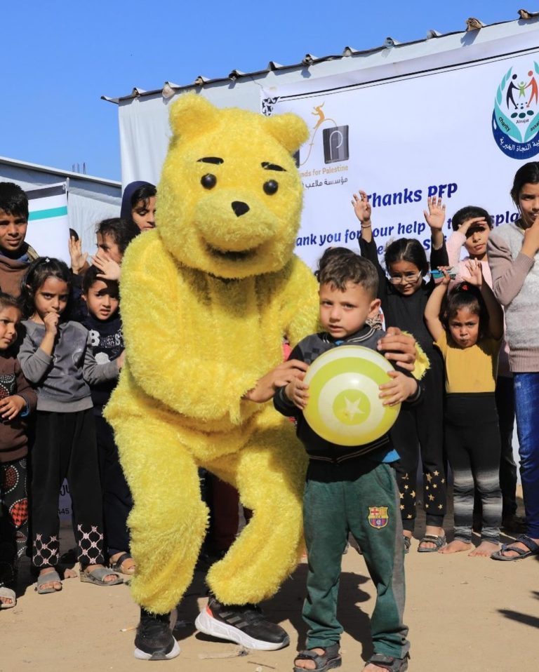 Some of PfP's efforts in Gaza - Playgrounds for Palestine