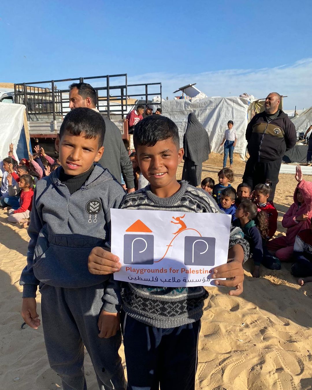 PfP's childhood intervention program in Gaza - Playgrounds for Palestine